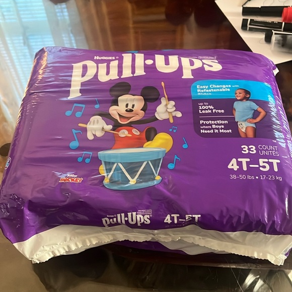 Huggies | Other | Huggies Pullups 33 Count 4t5t Why Hundred Percent ...